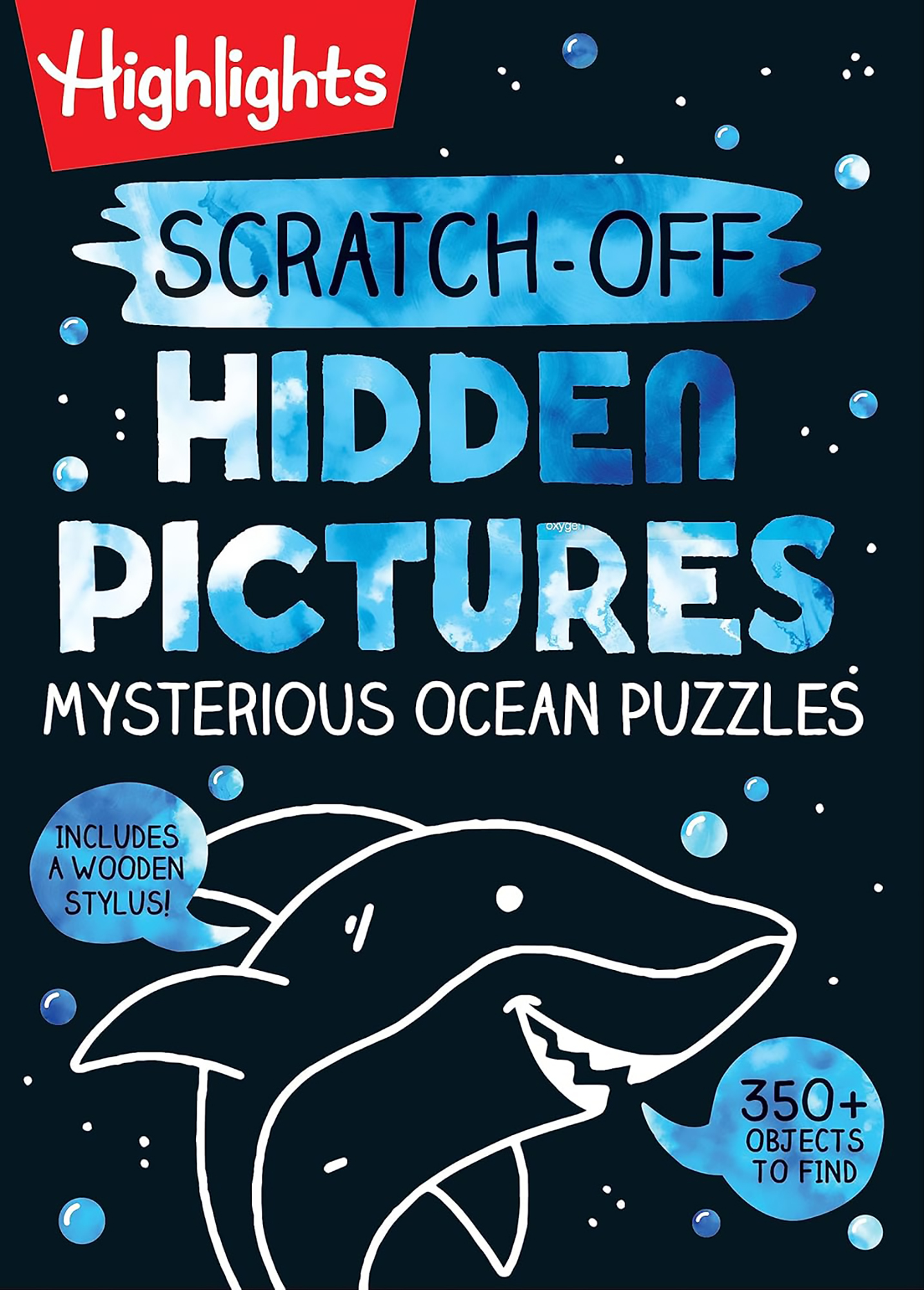 Mysterious Ocean Puzzle Scratch-Off Hidden Pictures Activity Book by ...